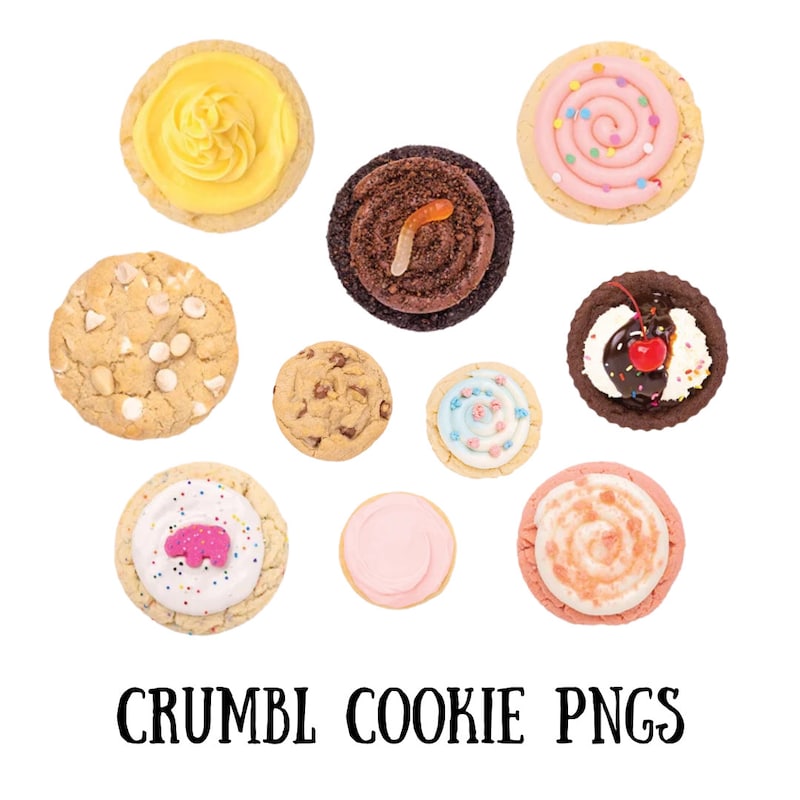 Crumble Cookies Minis - Etsy