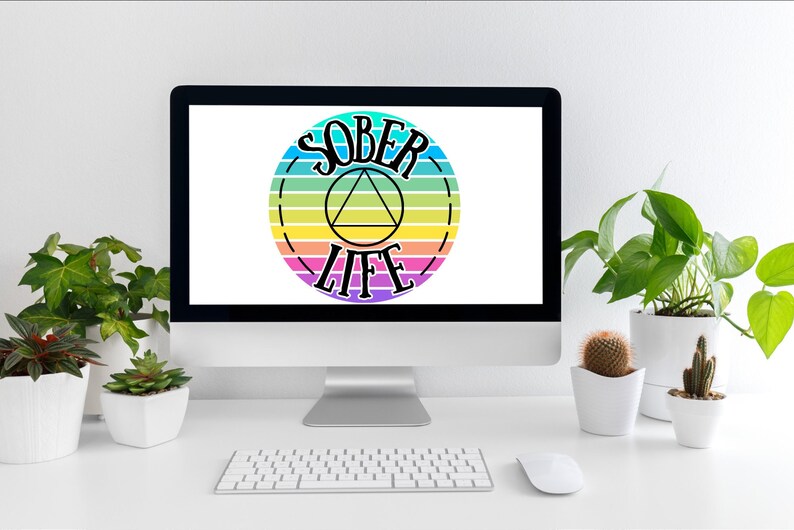 AA Sober Life PNG | AA Sobriety | Sober Living Png - Digital Download ...
