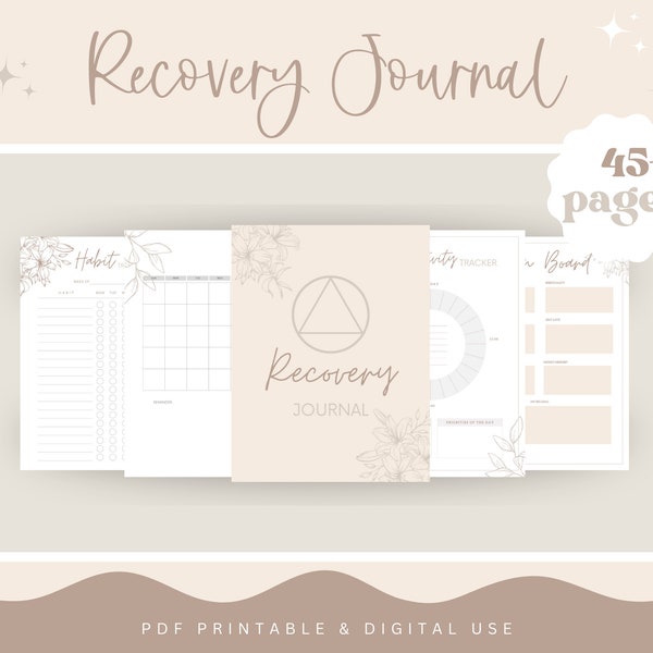Recovery Journal - Etsy