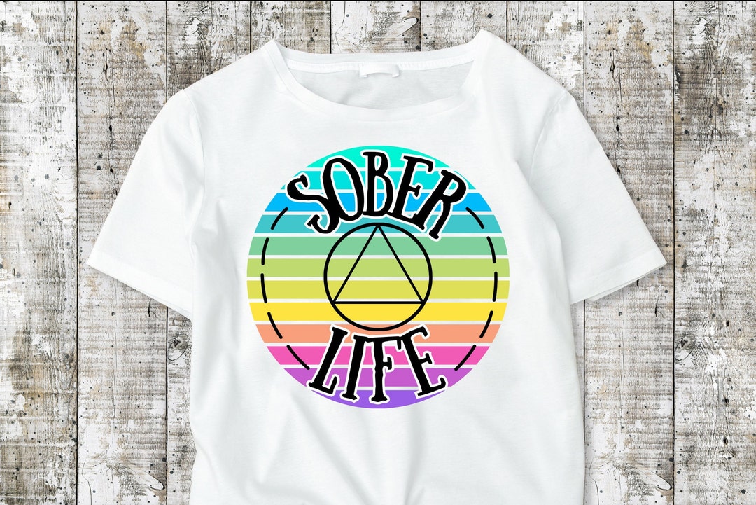 AA Sober Life PNG | AA Sobriety | Sober Living Png - Digital Download ...