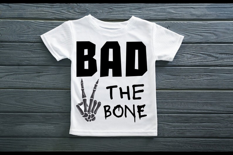 Bad to the Bone SVG | Bad 2 the Bone SVG | 2nd Birthday SVG - Etsy