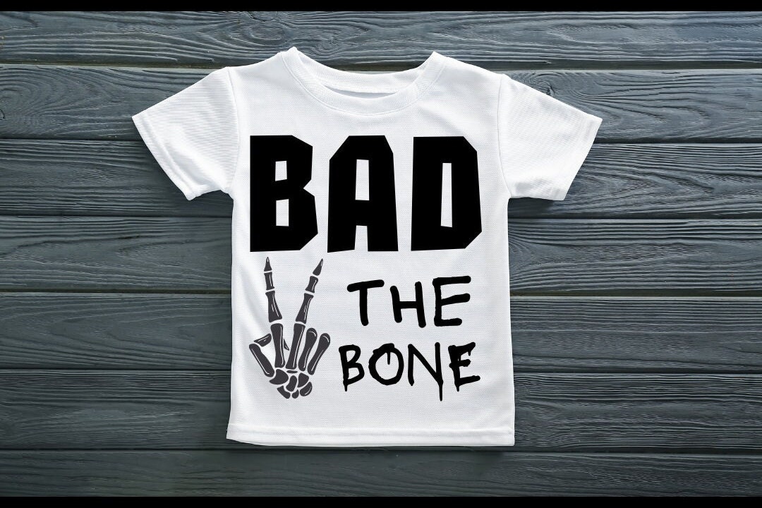 Bad to the Bone SVG | Bad 2 the Bone SVG | 2nd Birthday SVG - Etsy
