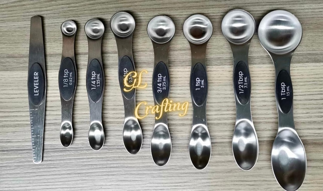 Measuring Spoons and Level for Treats or Crafting - Etsy