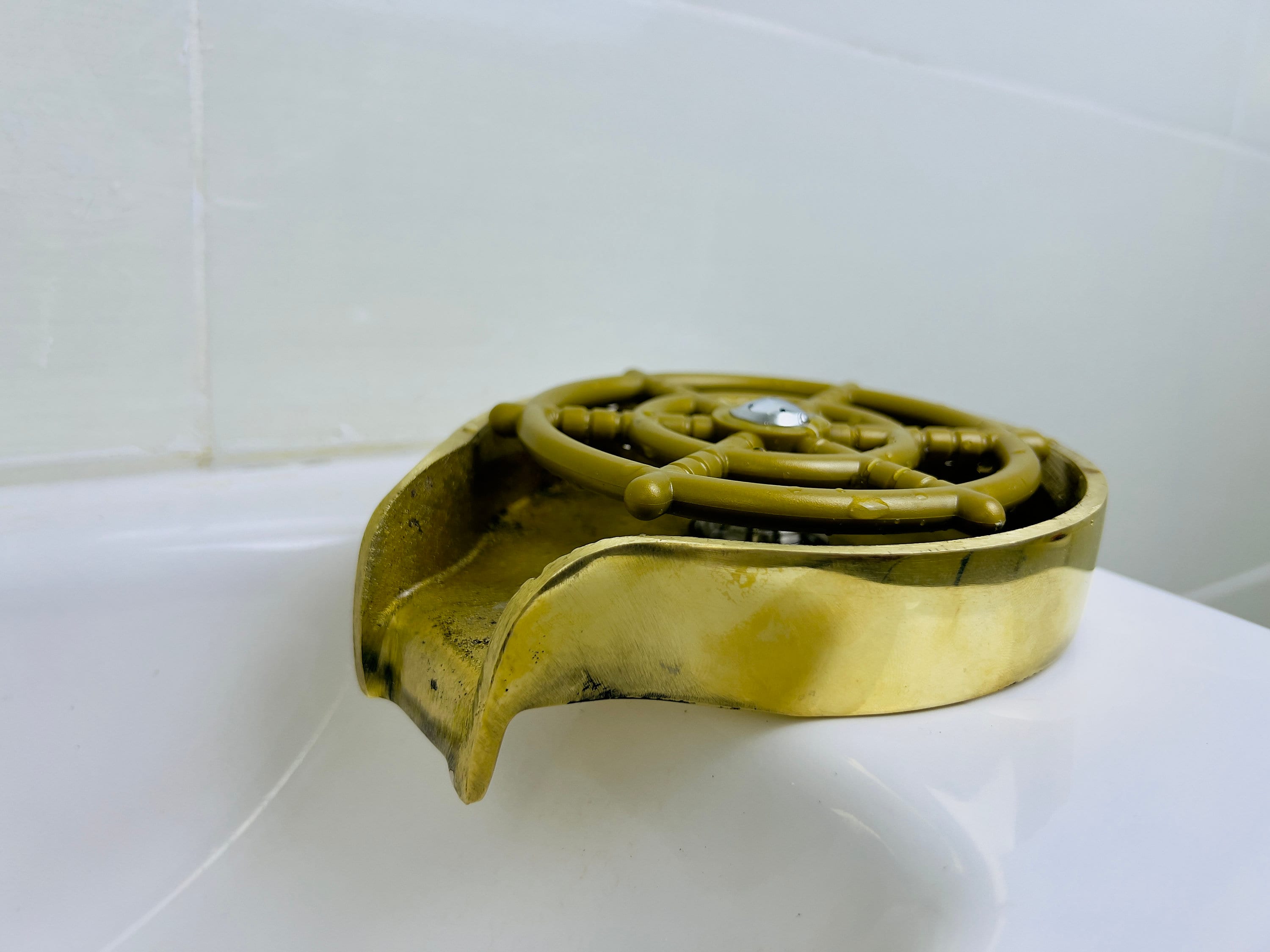 Solid Brass Body, Kitchen Cup Cleaner, Glass Rinser, Unlacquered Brass ...