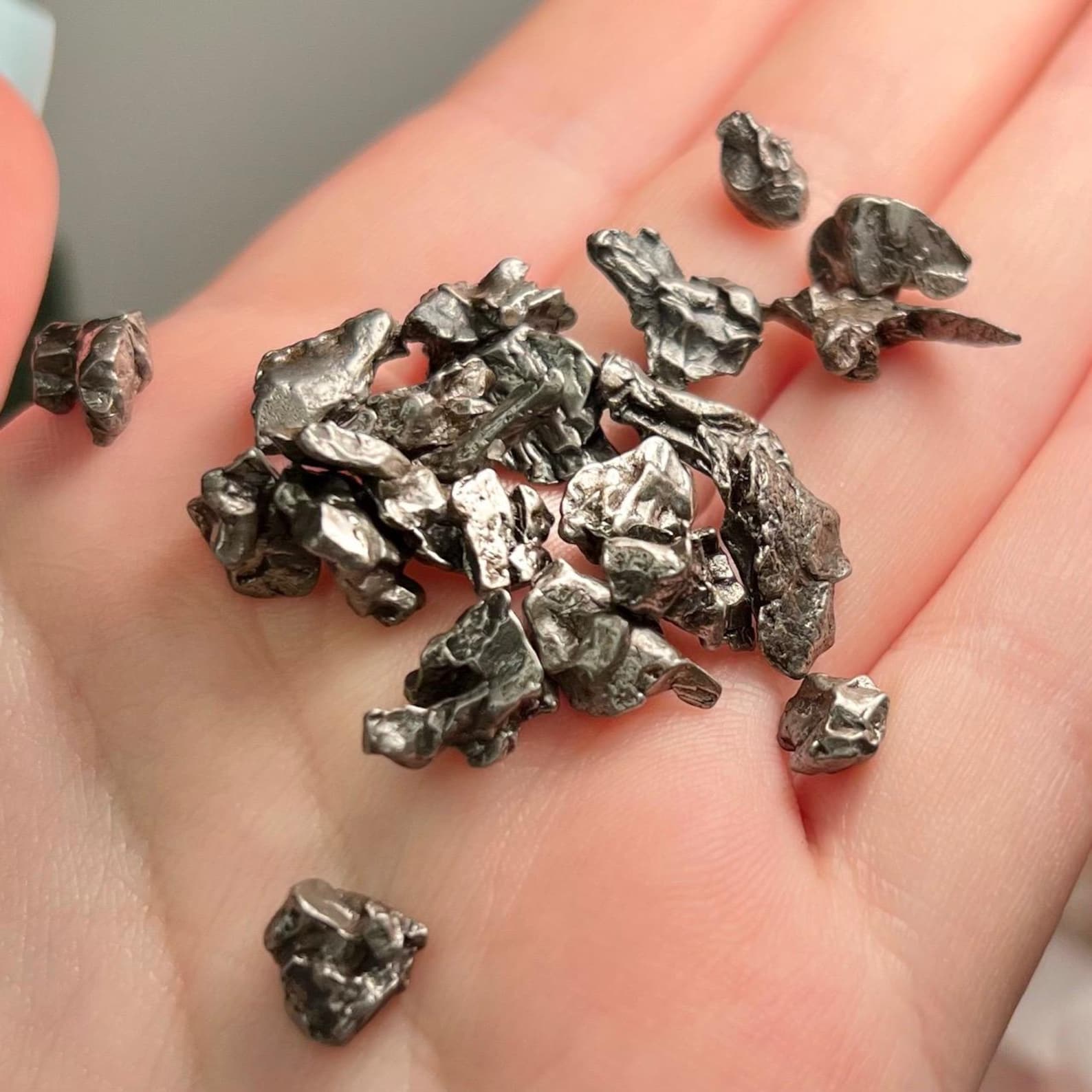 Campo Del Cielo Meteorite | Shiny Meteorite Specimen | Argentinian ...