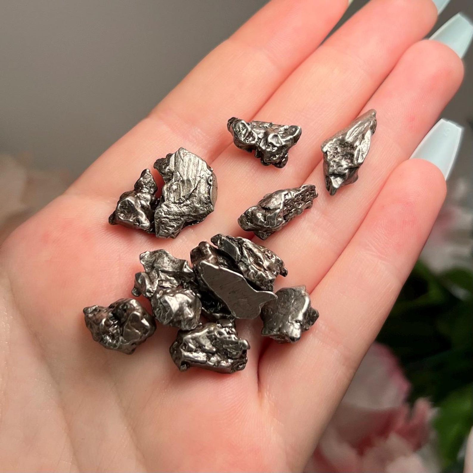 Campo Del Cielo Meteorite | Shiny Meteorite Specimen | Argentinian ...