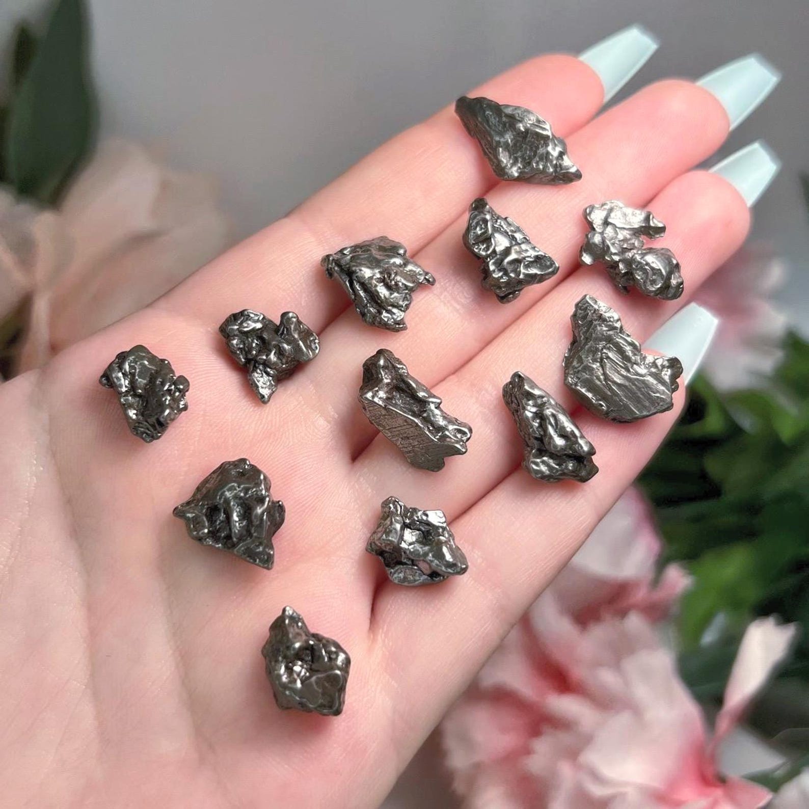 Campo Del Cielo Meteorite | Shiny Meteorite Specimen | Argentinian ...