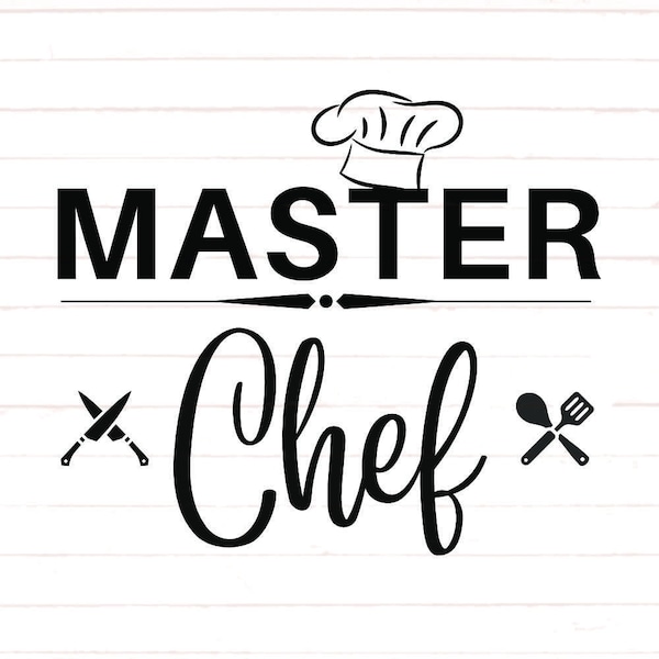 Chef Svg - Etsy