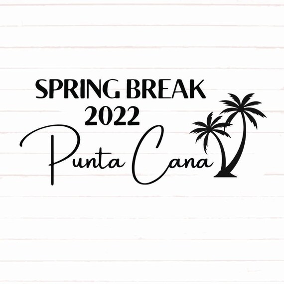 Digital Prints Spring Break Silhouette Spring Break Svg Spring Break ...