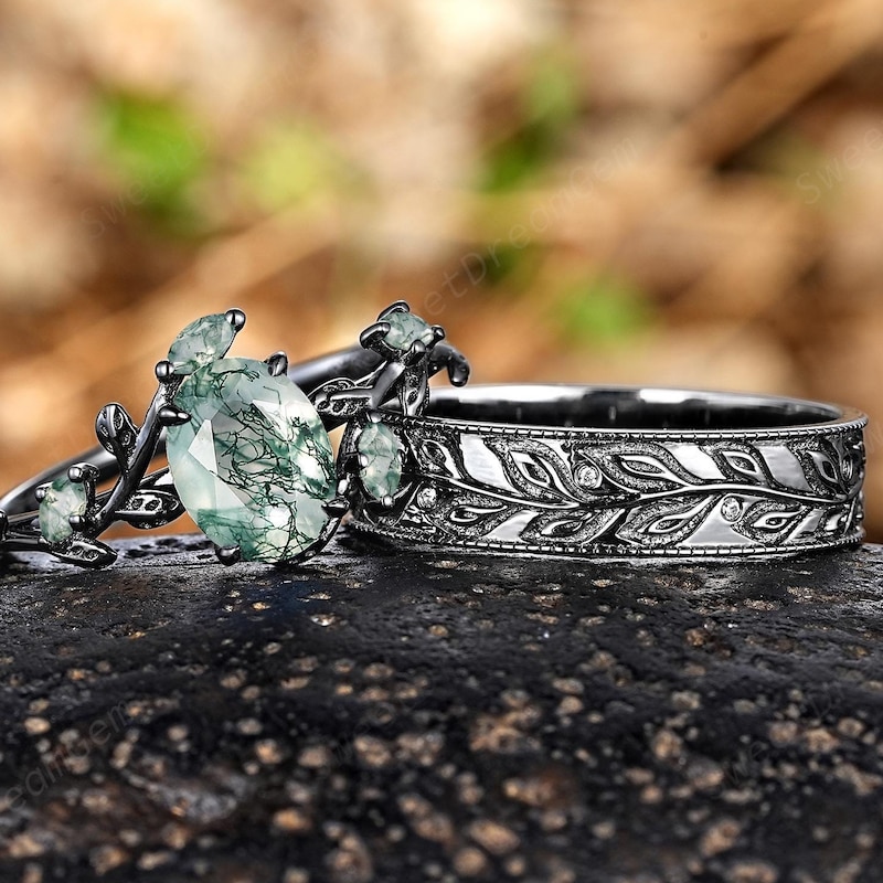 Nature Ring Men - Etsy