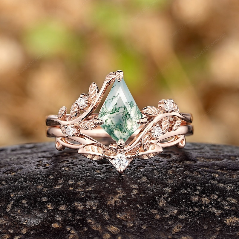 Nature Inspired Engagement Rings - Etsy