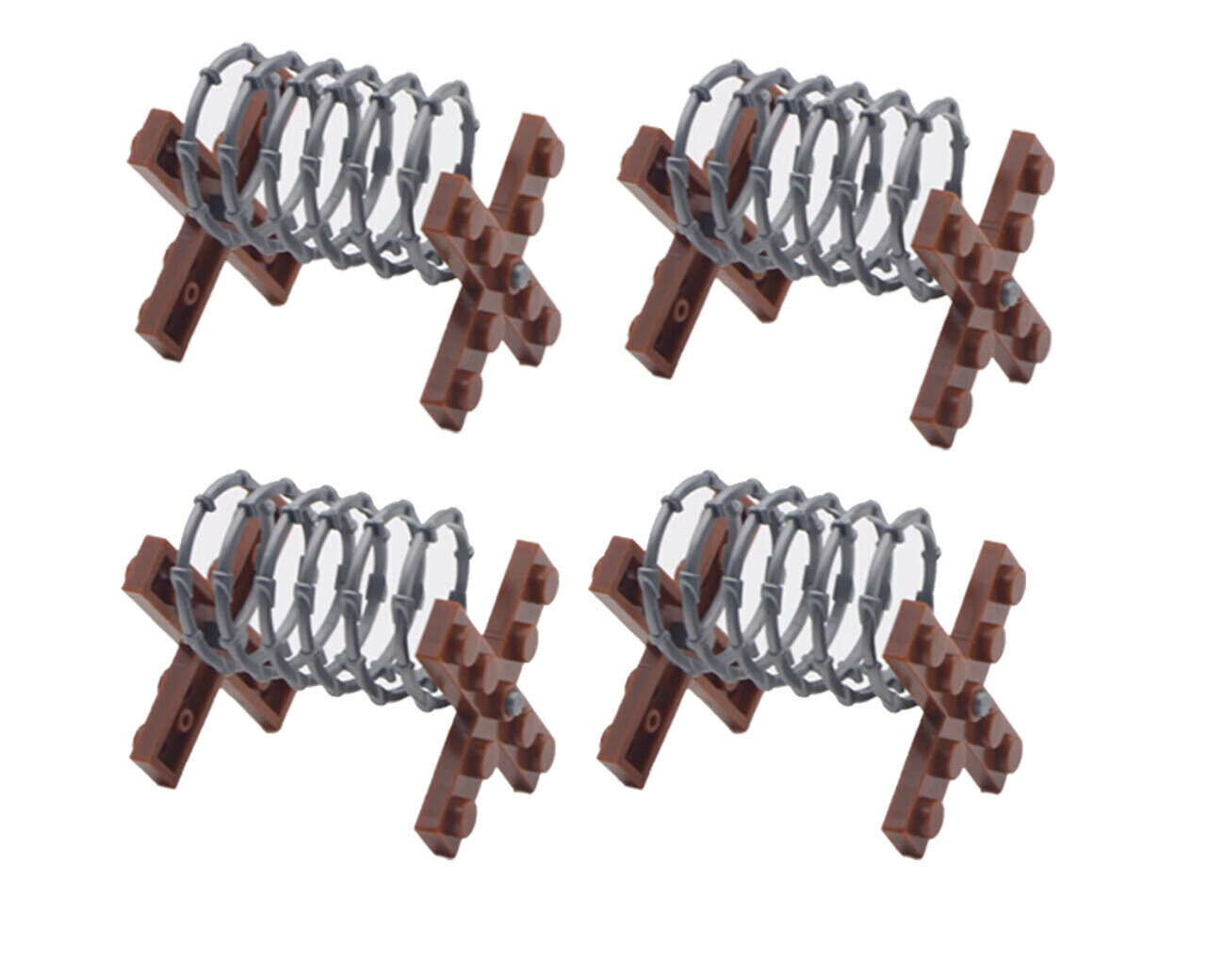 WWII Military Barbed Wire X4 X-style Custom Building - Etsy