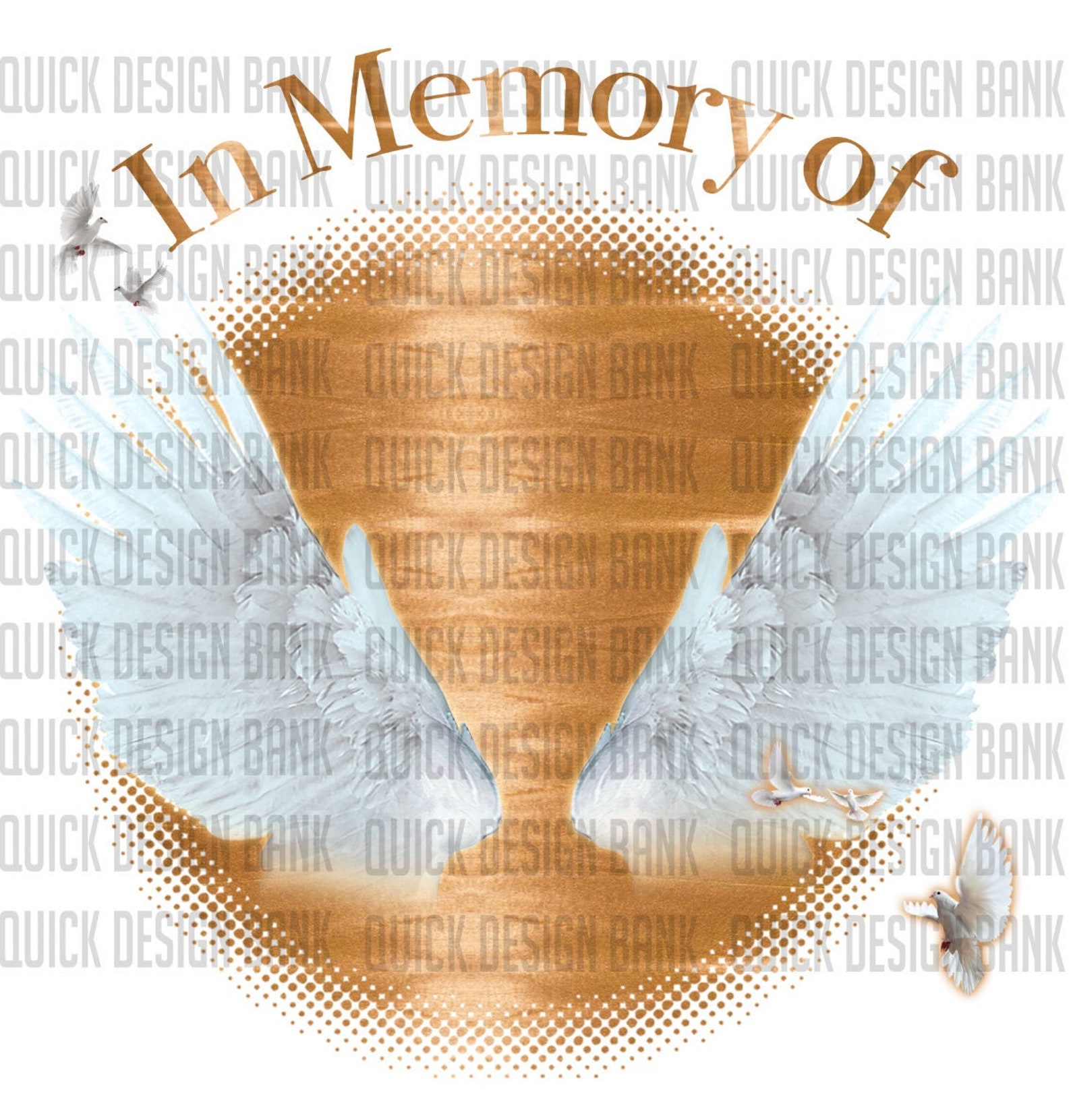 In Memory of memorial Template Bundle Commercial Use - Etsy