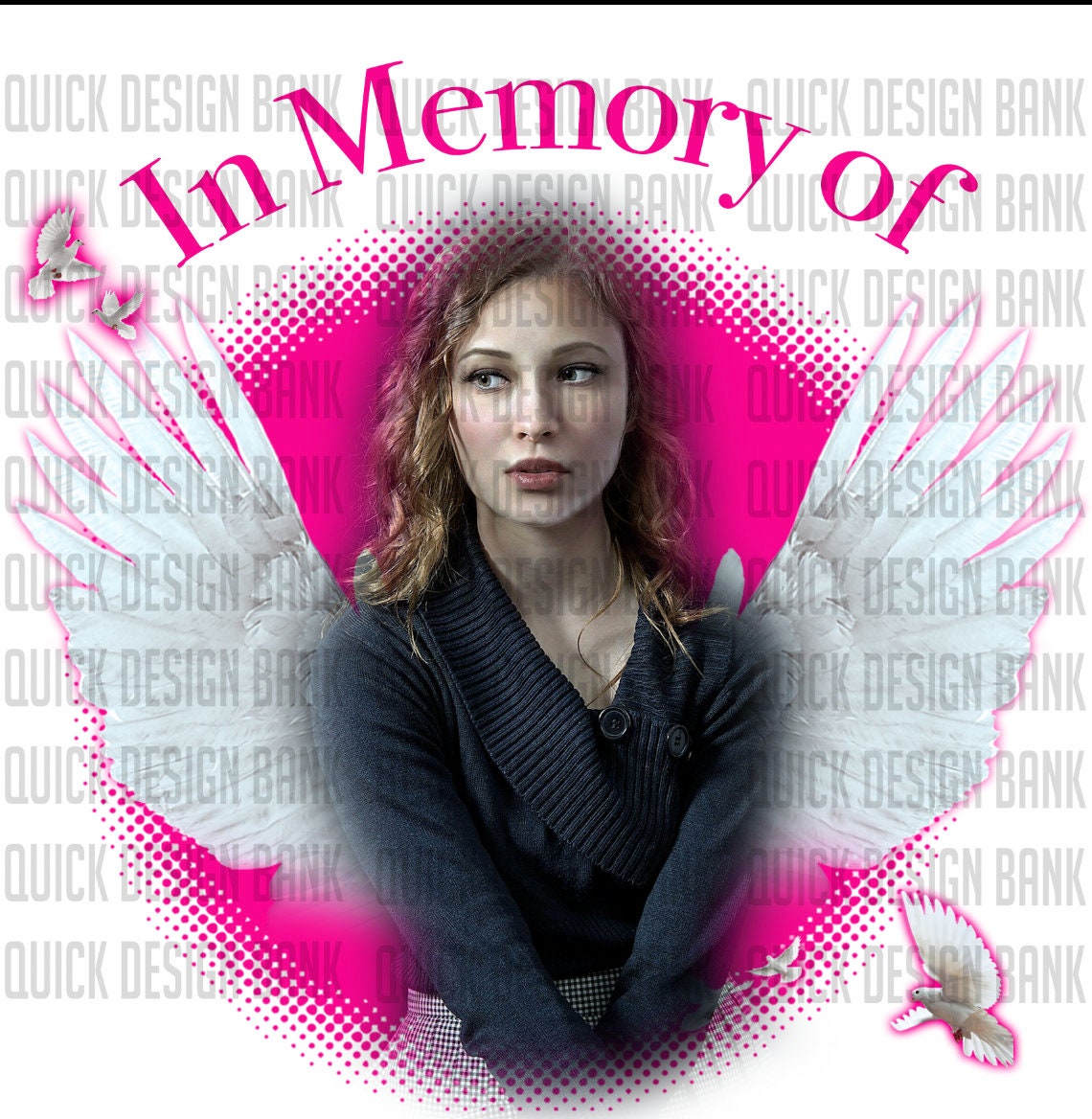 In Memory of memorial Template Bundle Commercial Use - Etsy
