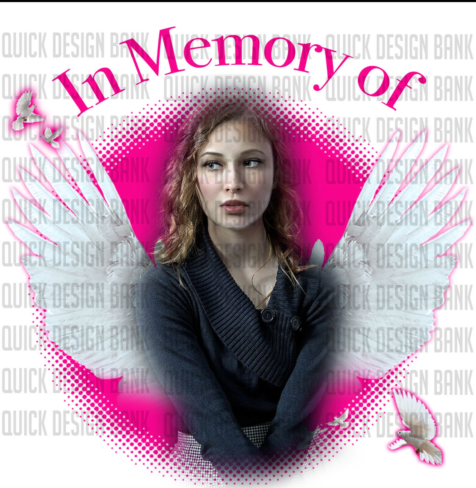 In Memory of memorial Template Bundle Commercial Use - Etsy