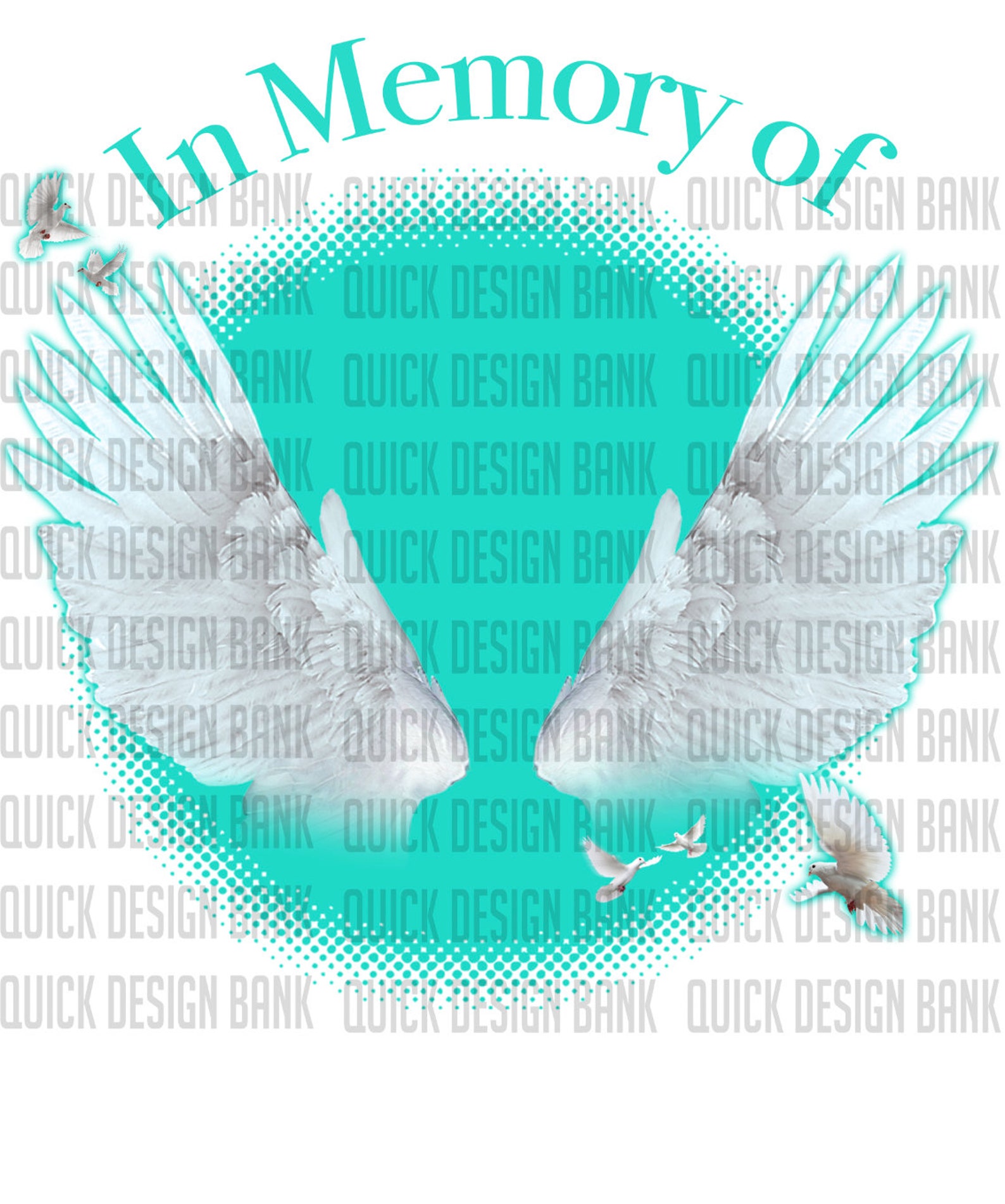 In Memory of memorial Template Bundle Commercial Use - Etsy