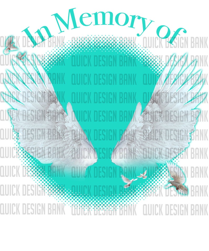 In Memory of memorial Template Bundle Commercial Use - Etsy