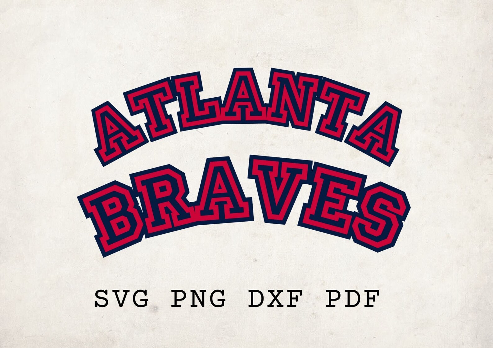 Braves Svg, Baseball Svg, Braves Template, Varsity Font, Custom Text ...