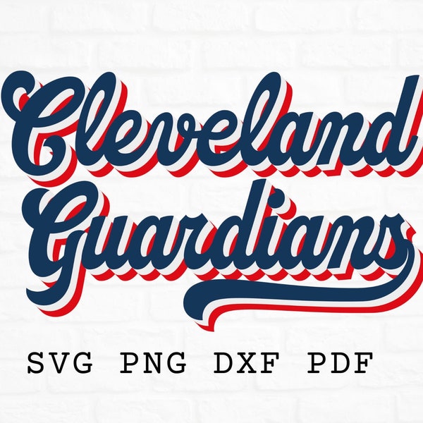 Cleveland Guardians Stencil - Etsy