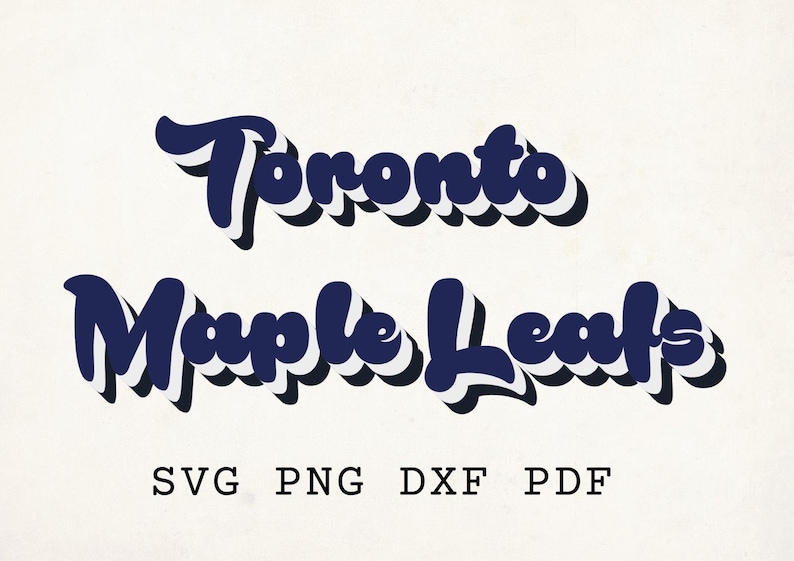 Toronto Maple Leafs Svg Hockey Svg Toronto Maple Leafs - Etsy