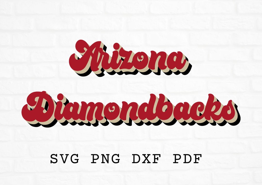 Arizona Diamondbacks Svg Baseball Svg Diamondbacks Template - Etsy