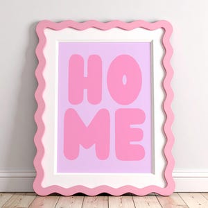 Home Print, Home Poster, Pink Poster, Aesthetic Room Decor, Aesthetic ...