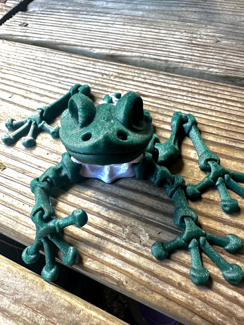 3D Printed Frogs - Etsy