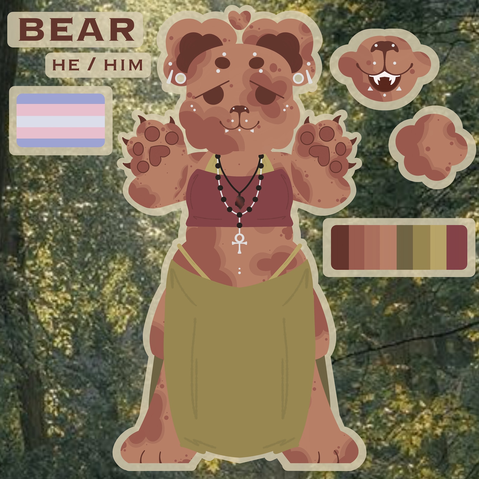 Fursona Ref Sheet - Etsy