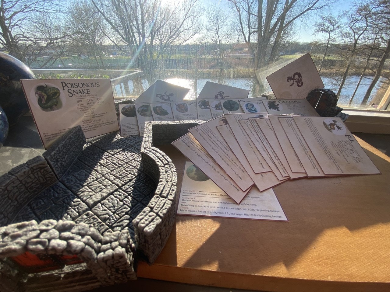 Druid Wild Shape Shapeshift Cards - Etsy