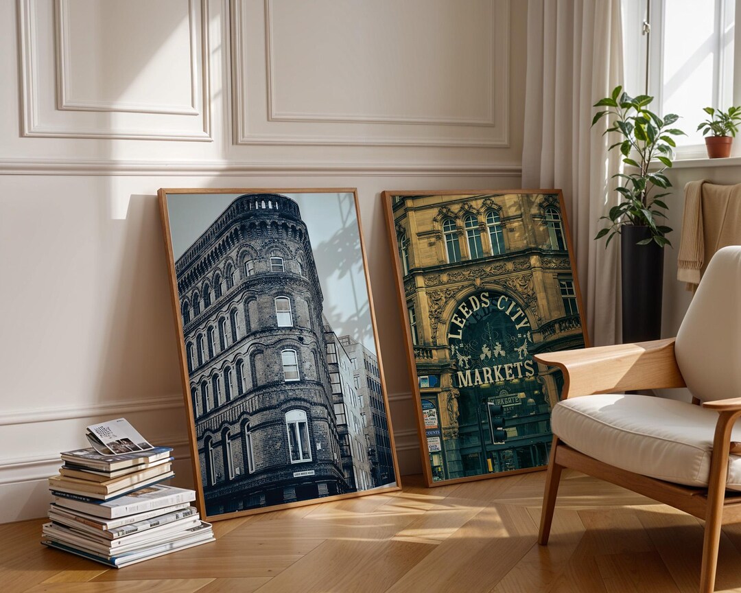 Leeds Iconic Buildings, Cityscape Wall Art, Fine Art Photography Poster ...