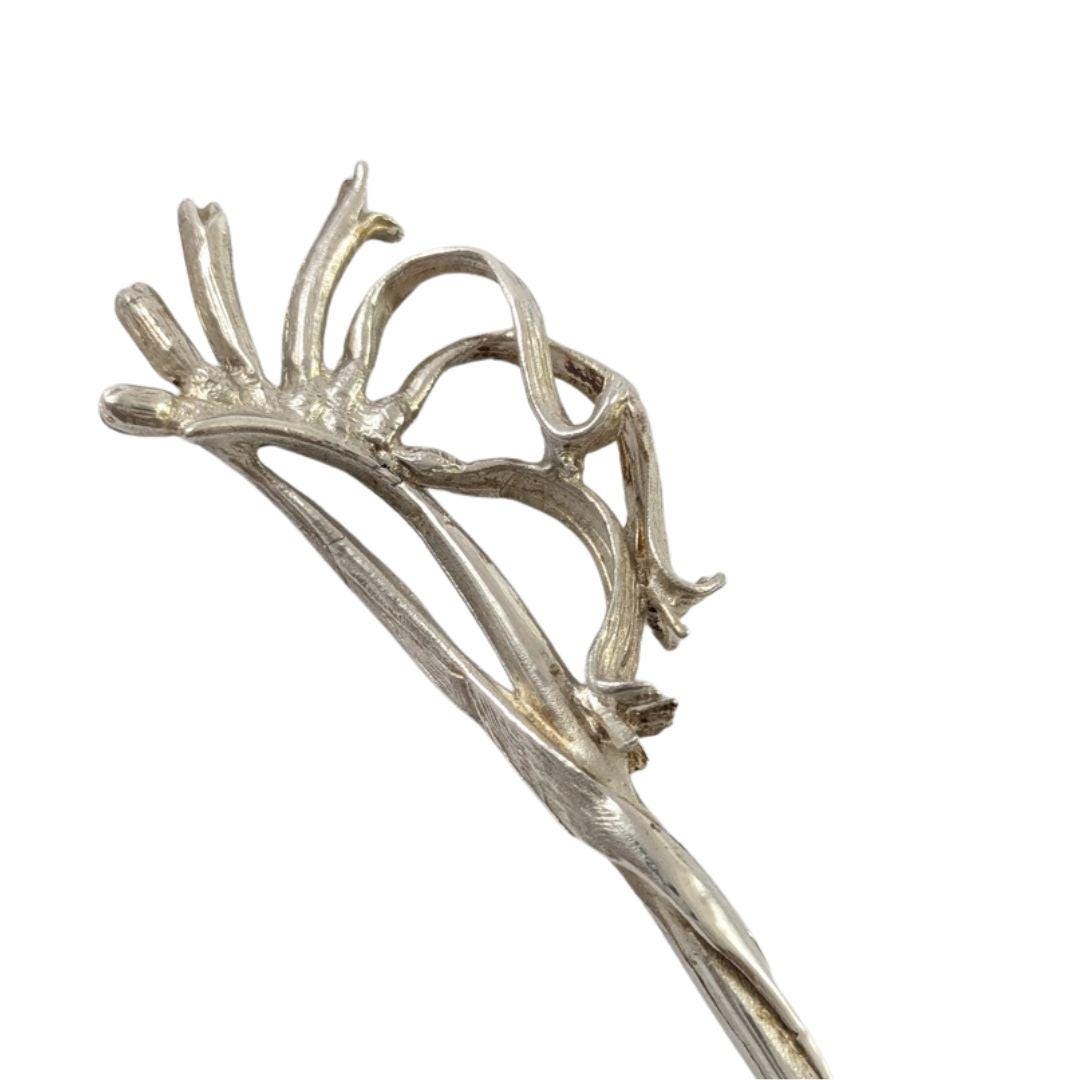 Vintage Australian Sterling Silver Harris & Sons Wildflower Kangaroo ...