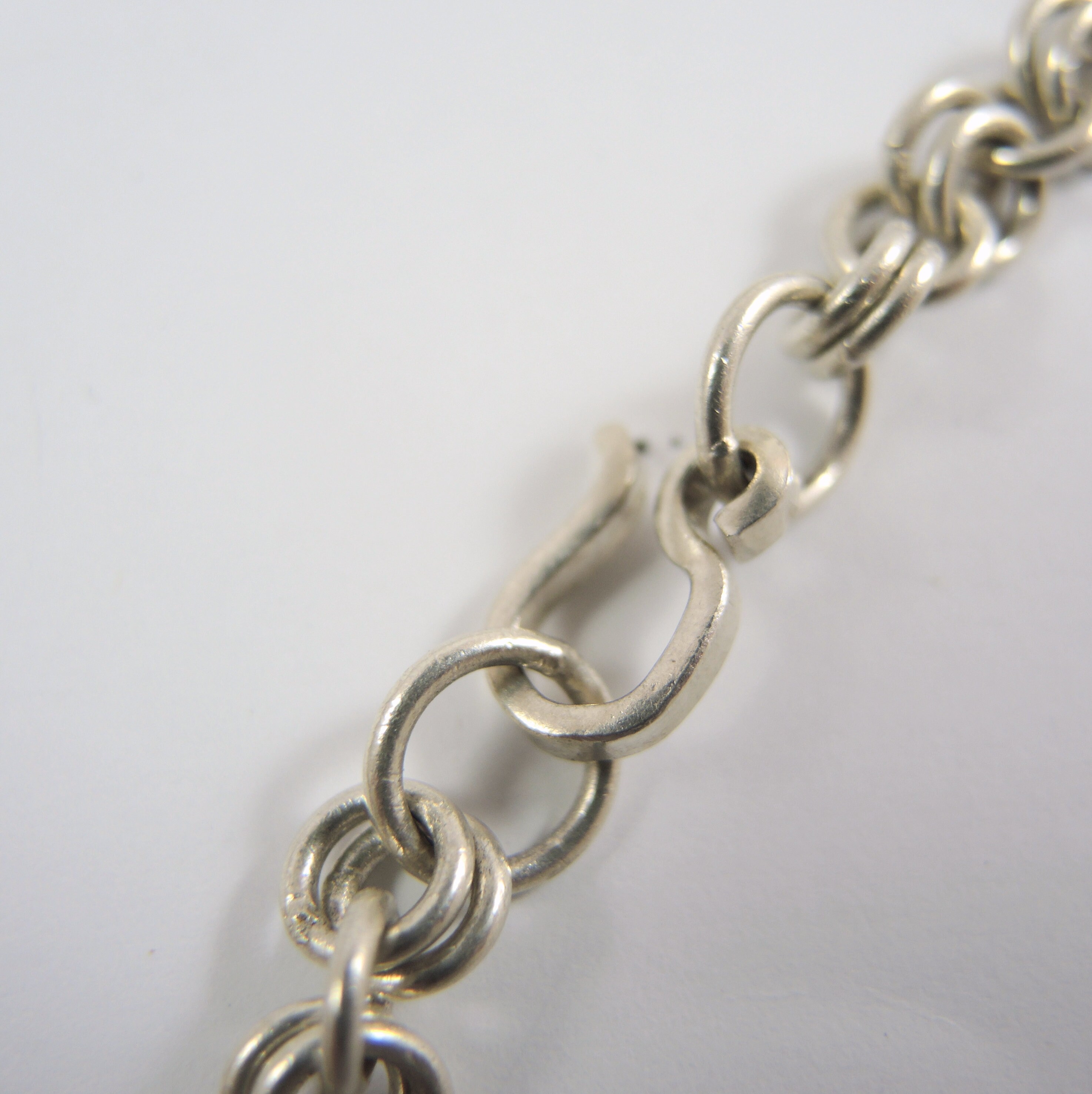 Vintage South American 950 Silver Necklace Ecuador Inca Motifs - Etsy