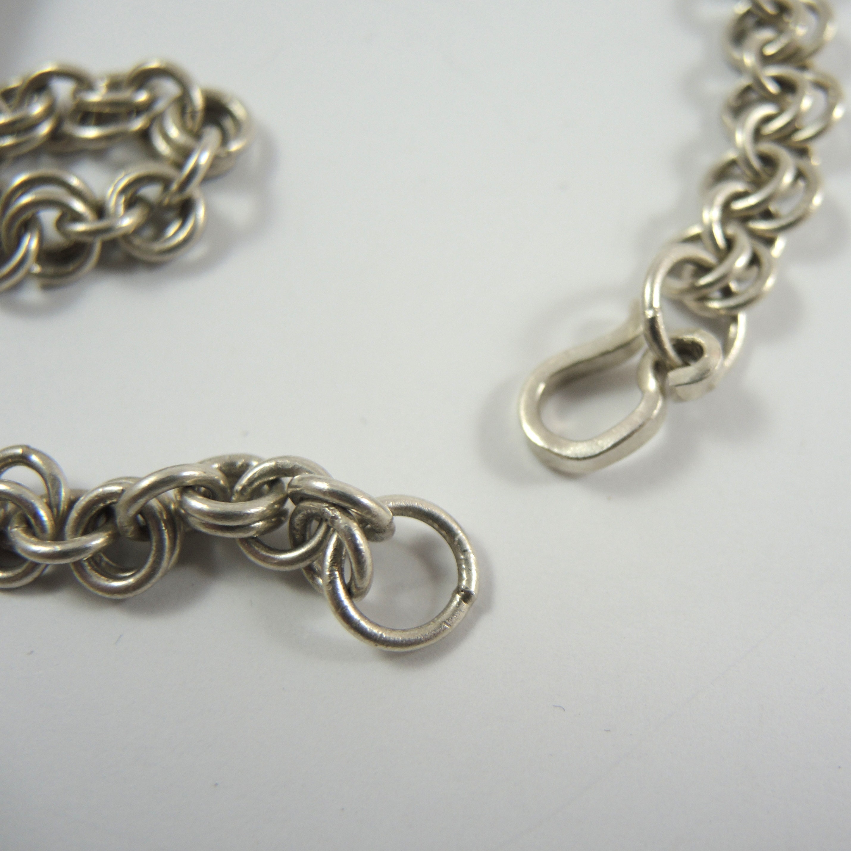 Vintage South American 950 Silver Necklace Ecuador Inca Motifs - Etsy