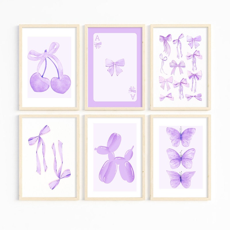 Purple Preppy Wallpapers - Etsy