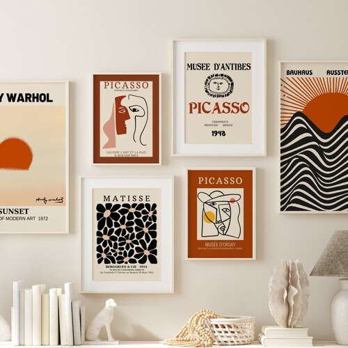 Exhibition Gallery Wall Art Set Set of Printable Prints - Etsy