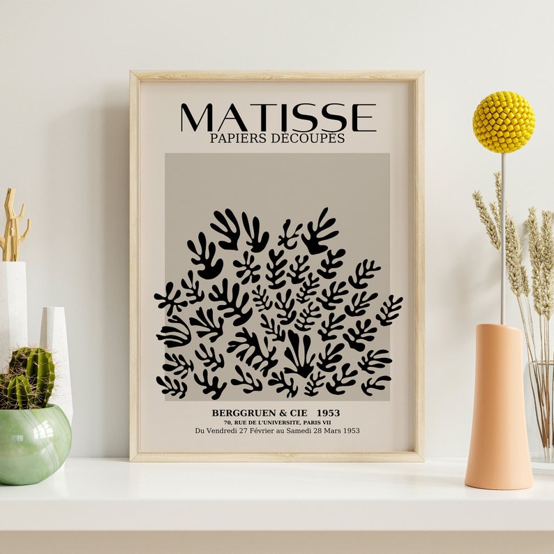 Set of 3 Henri Matisse Print Matisse Print Download Museum - Etsy