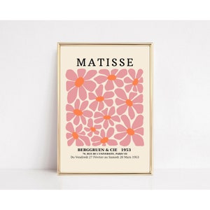 Matisse Print, Exhibition Poster, Henri Matisse Wall Art, Gallery Wall ...