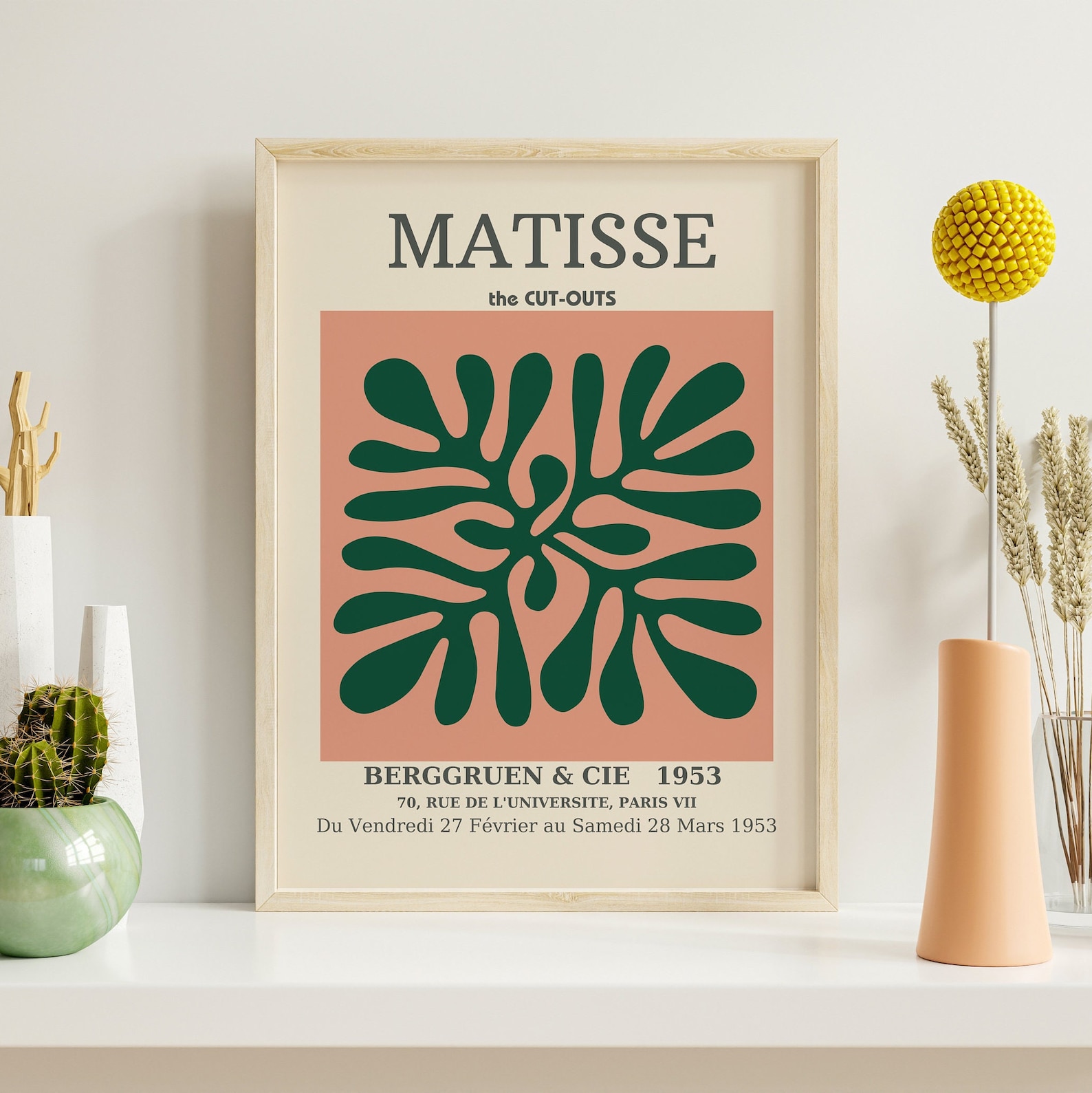 Gallery Wall Set of 6 Exhibition Poster Set Matisse Print - Etsy