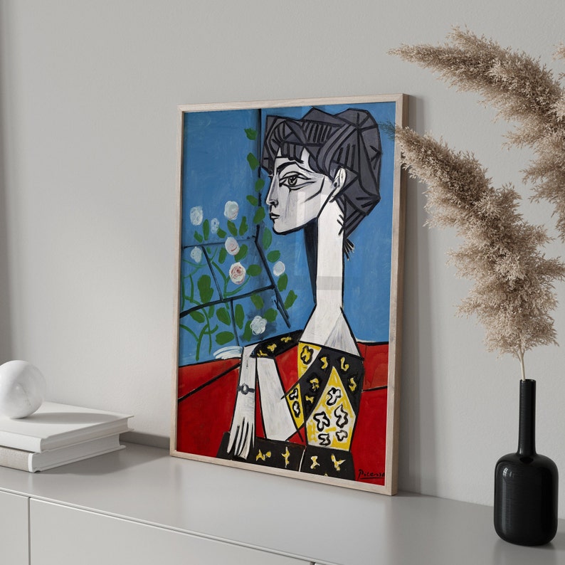 Pablo Picasso jacqueline Poster Picasso Art Print - Etsy