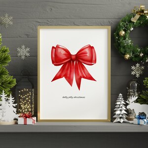 Christmas Printable Gallery Wall Art, Set of 3 Xmas Art Prints ...