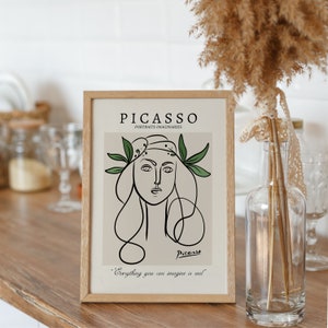 Picasso One Line Drawing, Picasso Print, Picasso Poster, Picasso Art ...