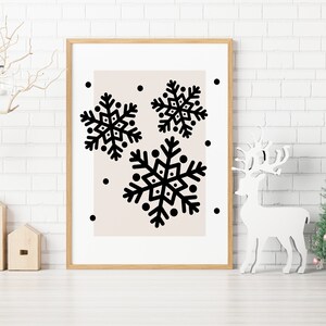 Gallery Set of 6 Christmas Wall Art Christmas Decorations - Etsy