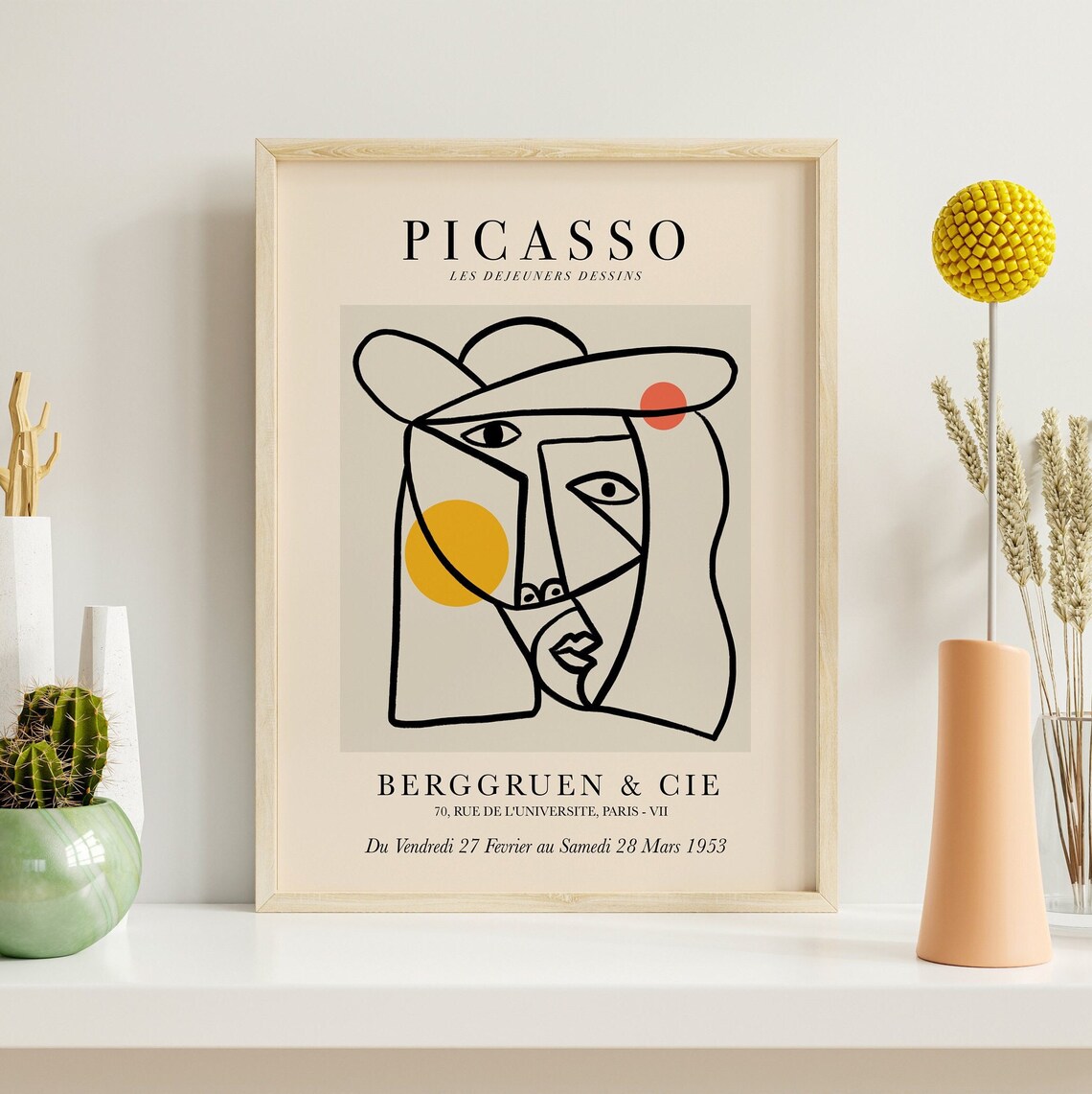 Picasso One Line Drawing Picasso Print Picasso Poster | Etsy
