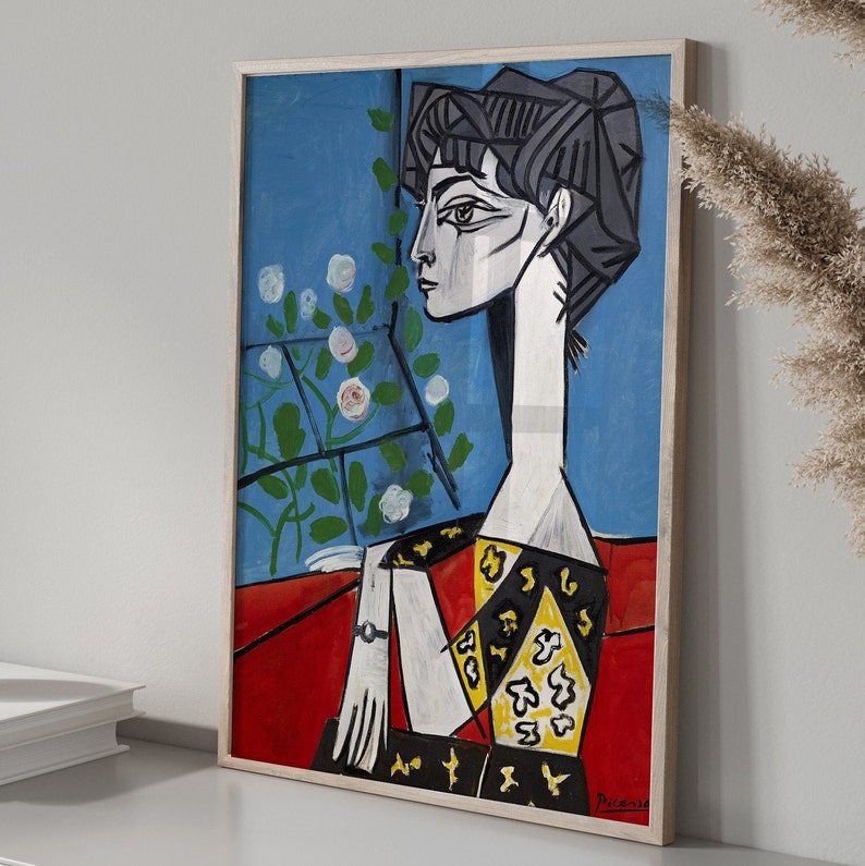 Pablo Picasso jacqueline Poster Picasso Art Print - Etsy