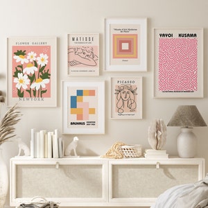 Mega Bundle Prints, 24 Pieces of Posters, Trendy Wall Art, Exhibition ...