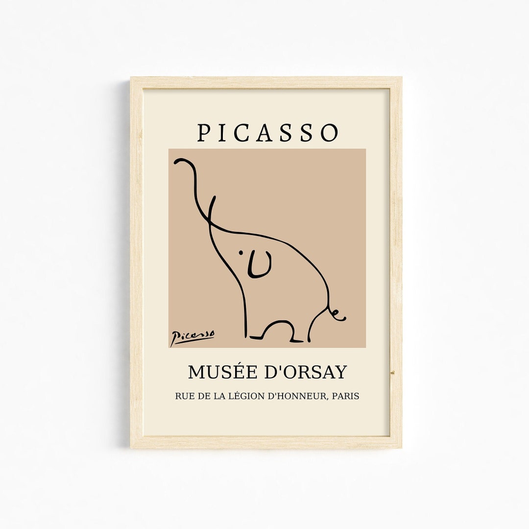 Picasso One Line Drawing, Picasso Print, Picasso Poster, Picasso Art ...