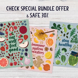 Eat Well Feel-good Healthy Food Poster – Natural Superfoods ...