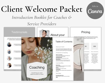 Business Booklet Template | Etsy