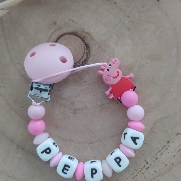 Pig Pacifier Clip - Etsy