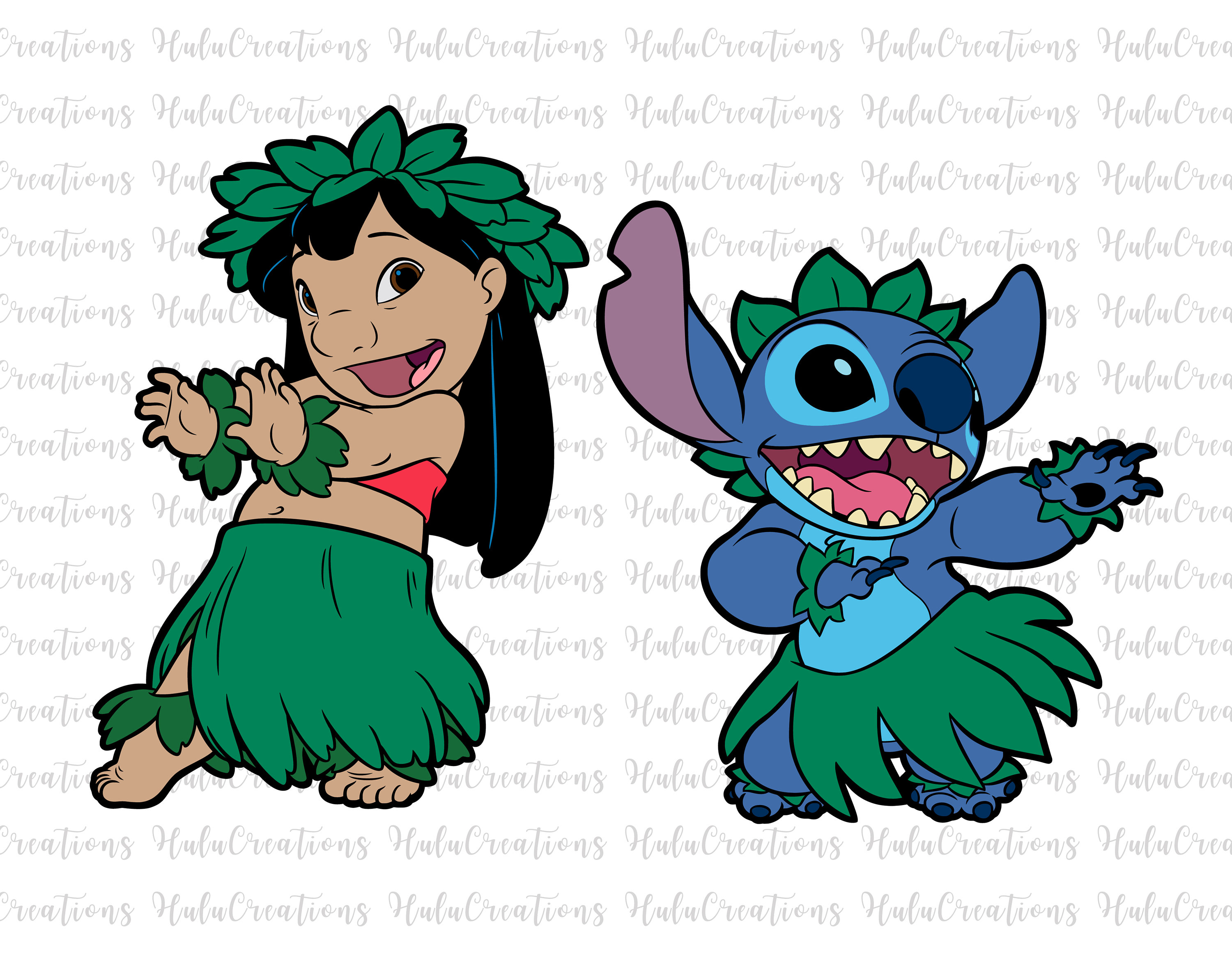 Lilo And Stitch Hula Dancers